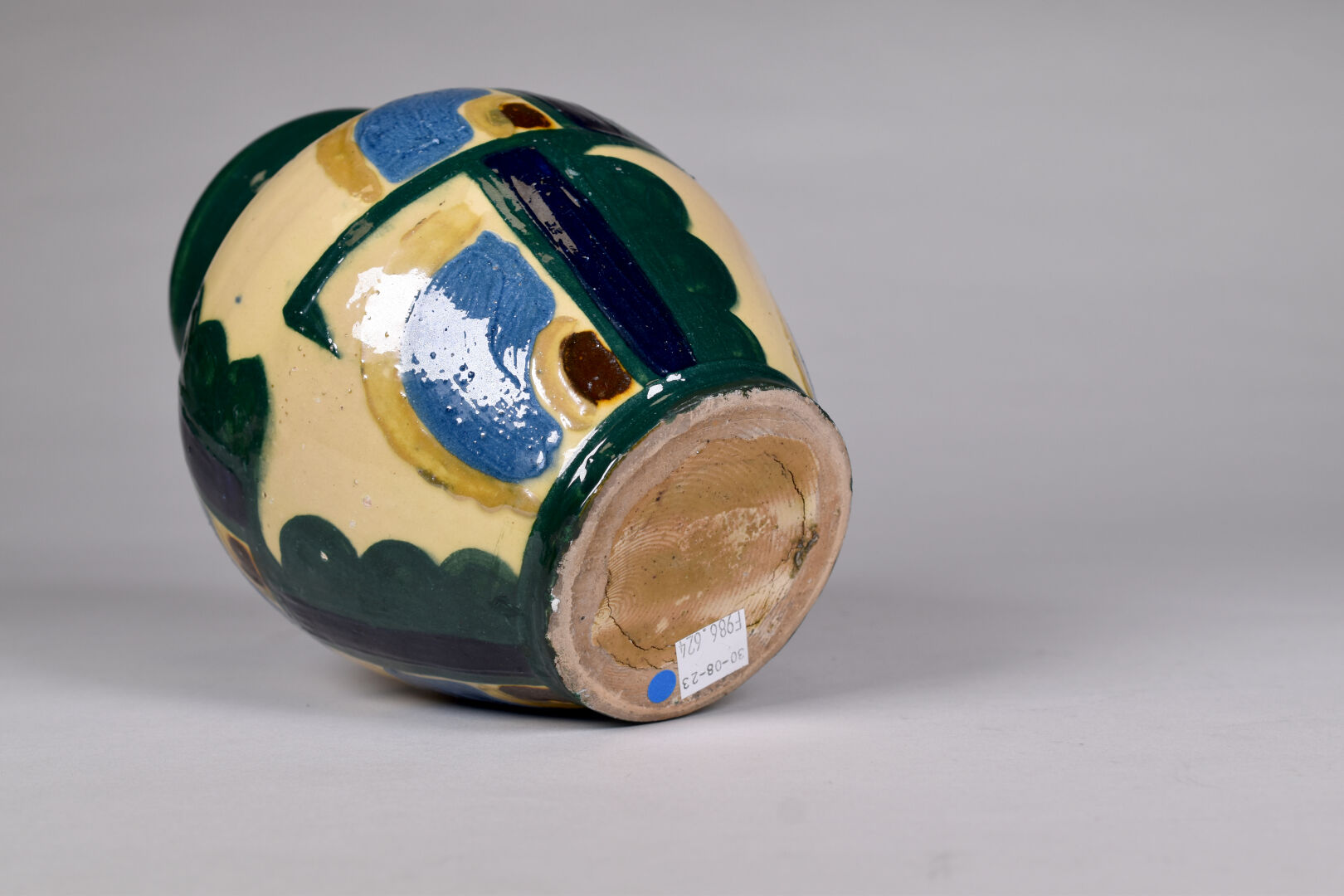Anne DANGAR (1885-1951) ou Paul BONIFACE - FERNEY-VOLTAIRE. Vase ...