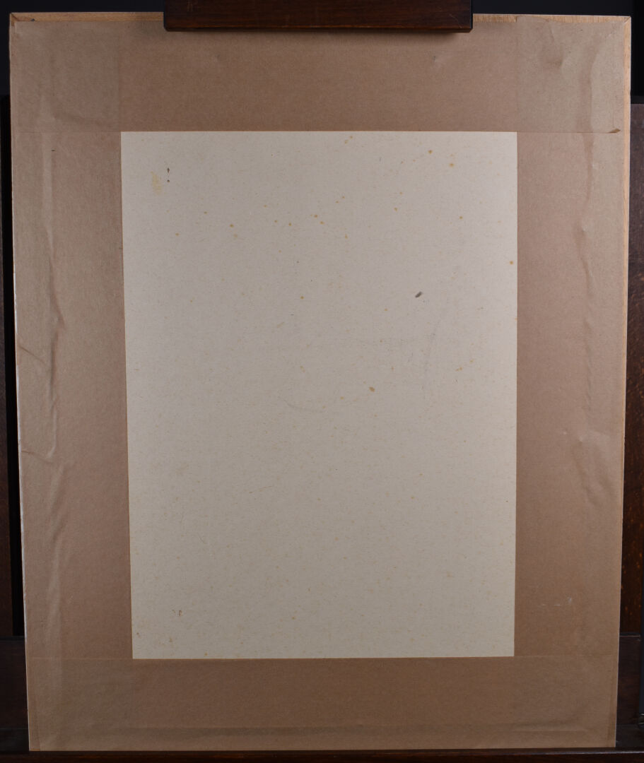 Enluminure sur toile représentant une scène de Palais. Perse, XXe ...