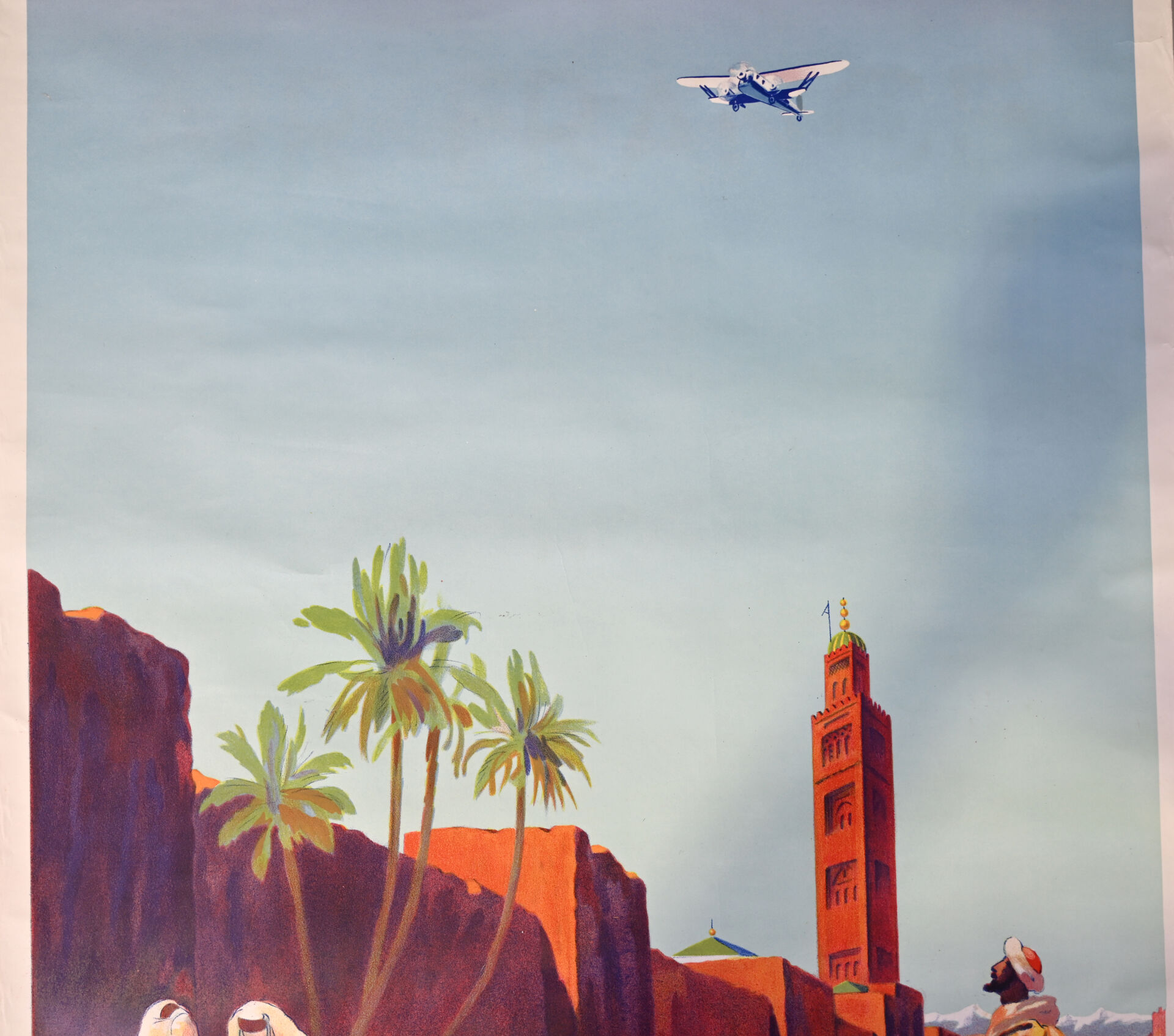 GUIRAUD RIVIERE Maurice. Air France. L'Afrique du Nord par avion. 1934 ...