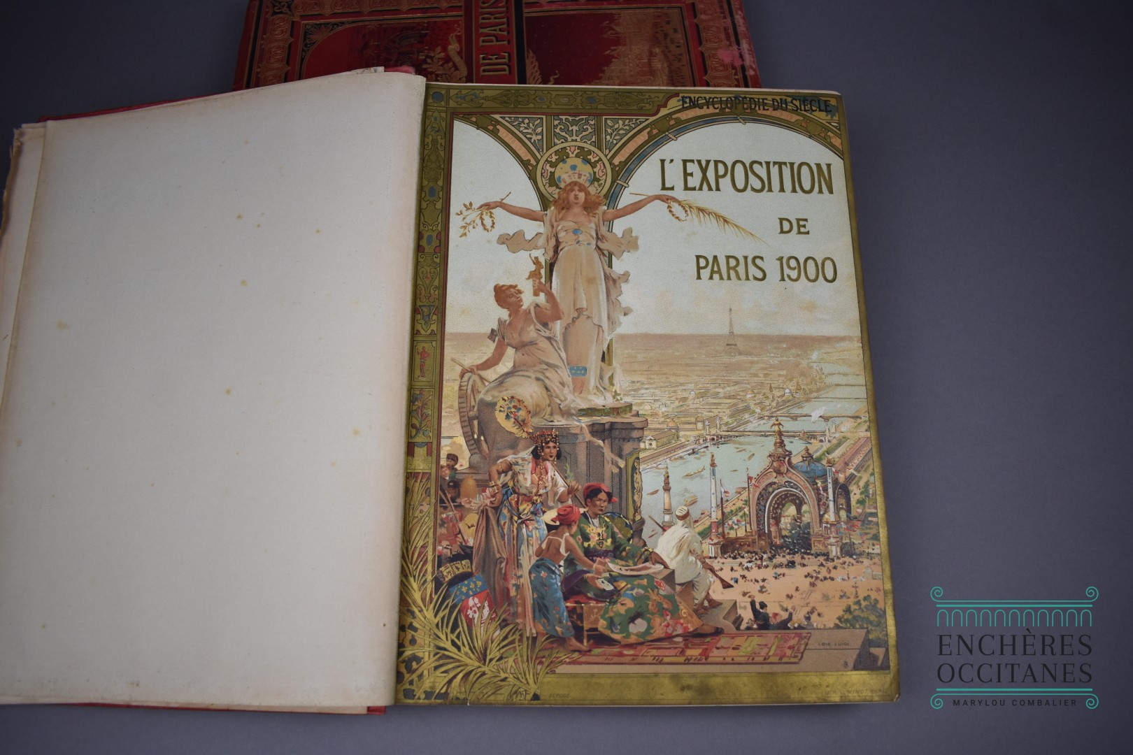 L'EXPOSITION DE PARIS (1900). Paris, Librairie Illustrée, Montgrédien ...